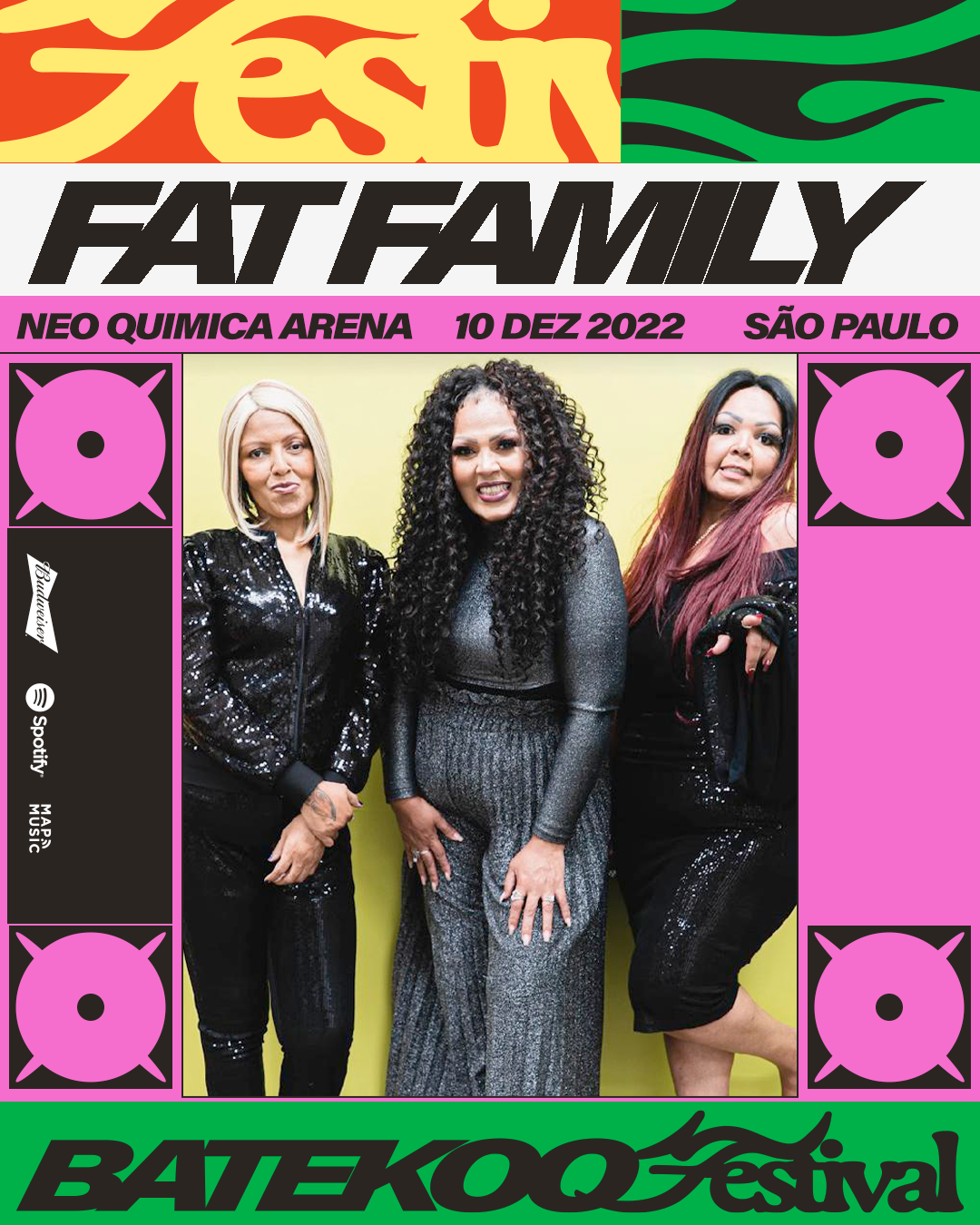 Sensação da Black Music nos anos 90, Fat Family é anunciada como uma ...